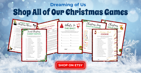 15 Insanely Fun Christmas Games Your Guests Will Love - Dreaming of Us Blog